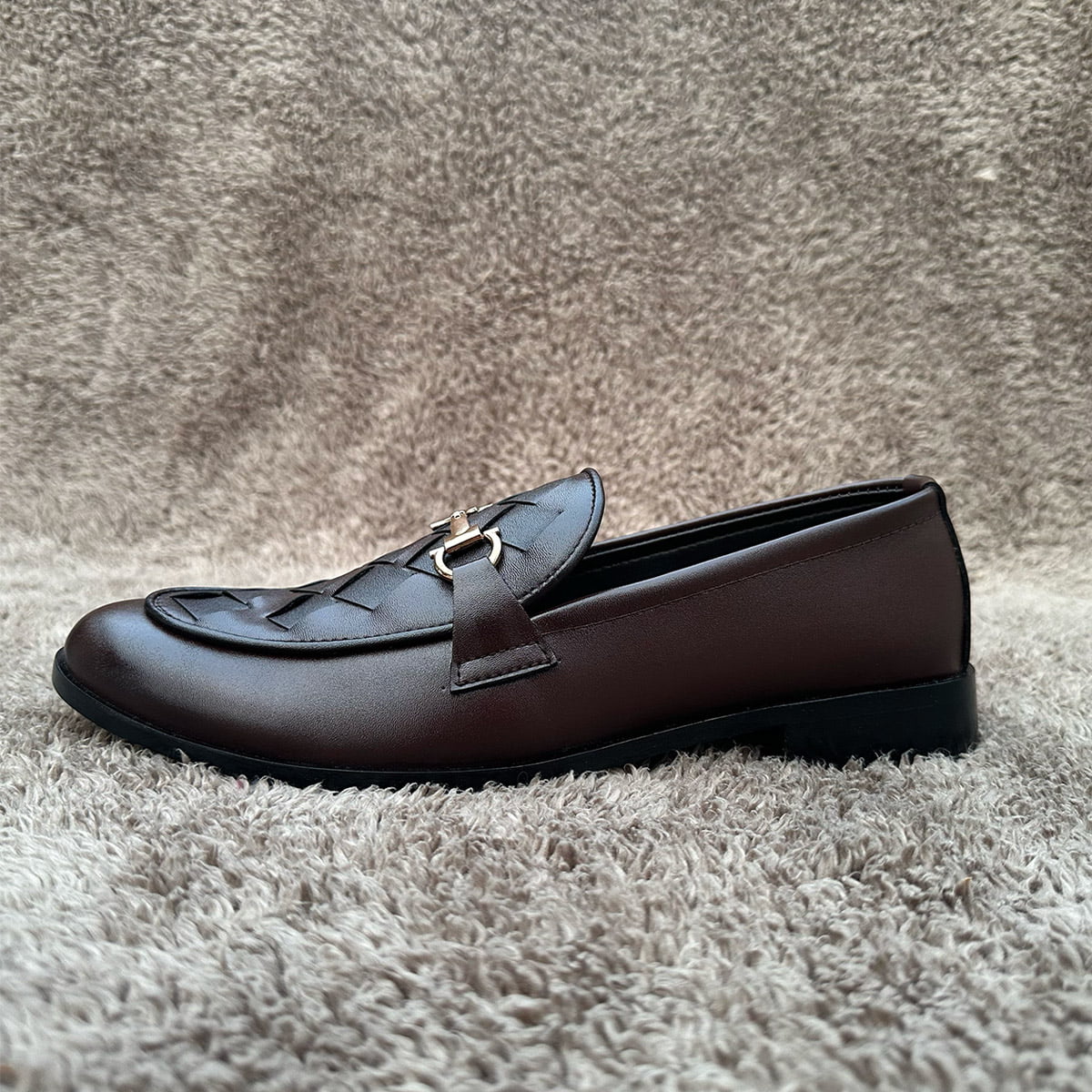 Brown Formal Shoes for Men - FRM-004-BROWN - MochiMax
