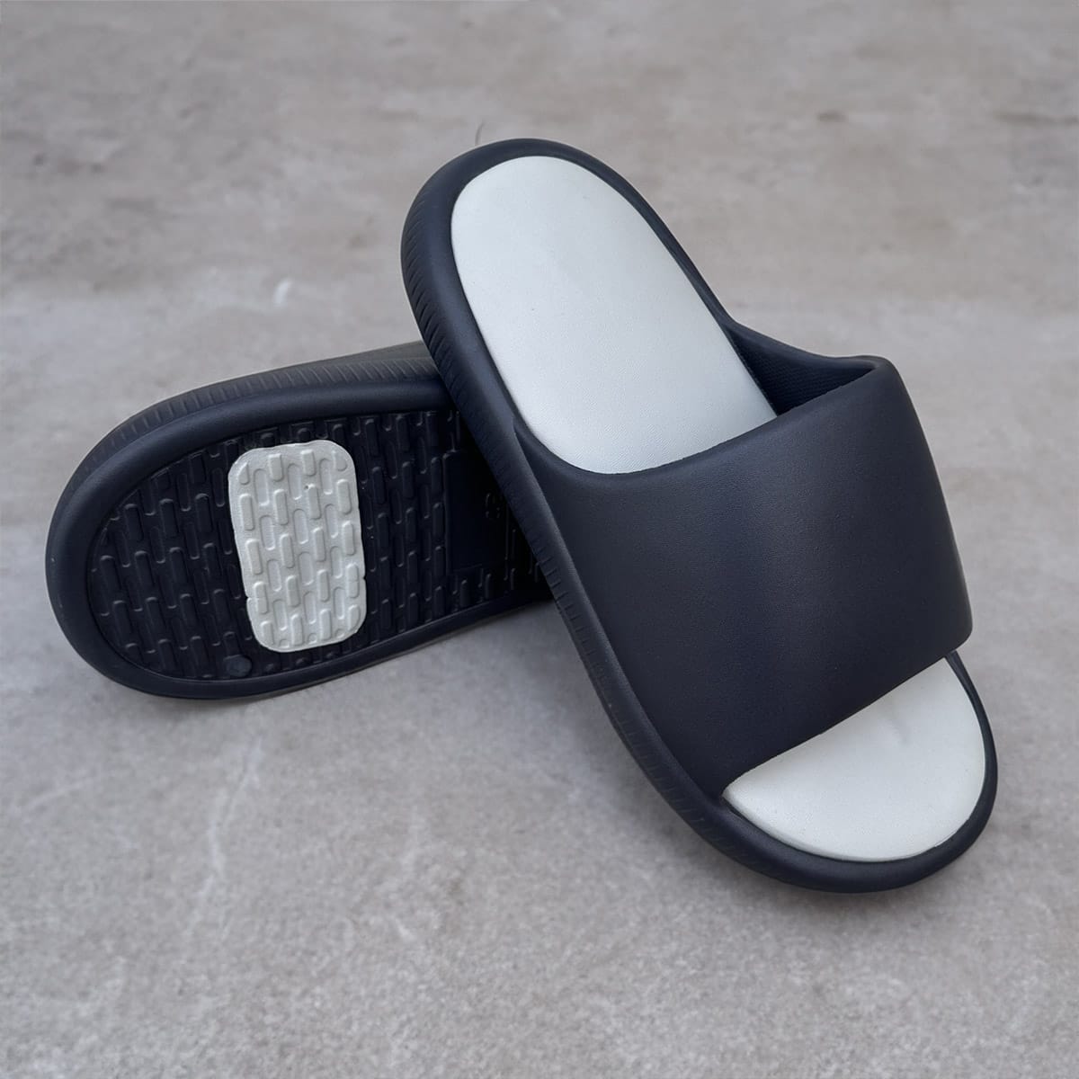 Premium Navy Slides - CPH-1008-Navy - MochiMax